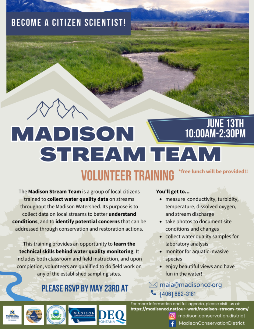 Madison Stream Team Trainings & Events | Madison Conservation District
