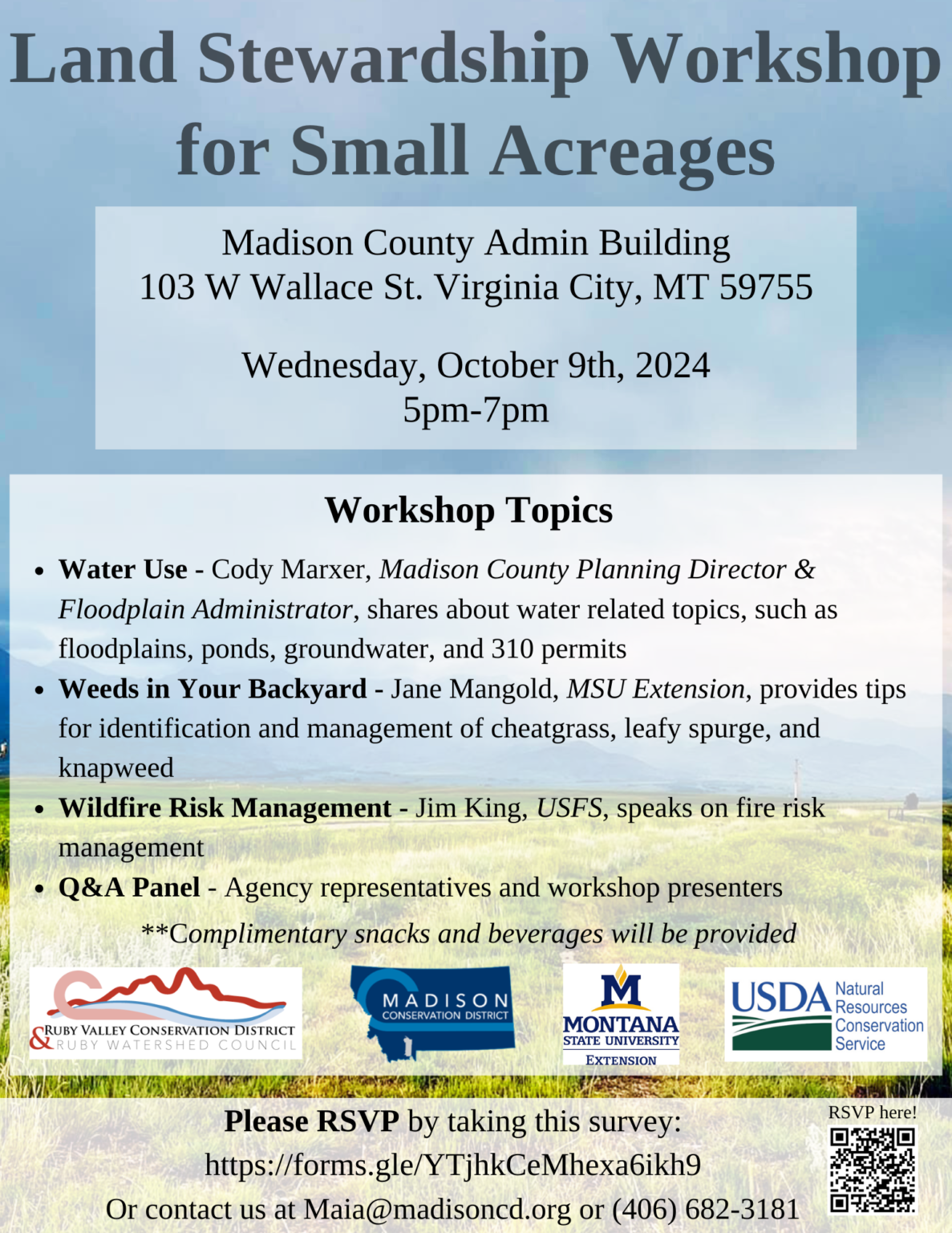 Land Stewardship Workshop for Small Acreages | Madison Conservation ...